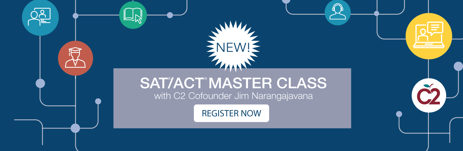 C2 Education - Offering Virtual Online Test Prep and Tutoring